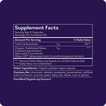 Post Menopause Support with MacaPause | Symphony Natural Health